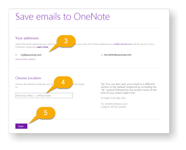 Use Email To Save Notes To OneNote Auscomp News
