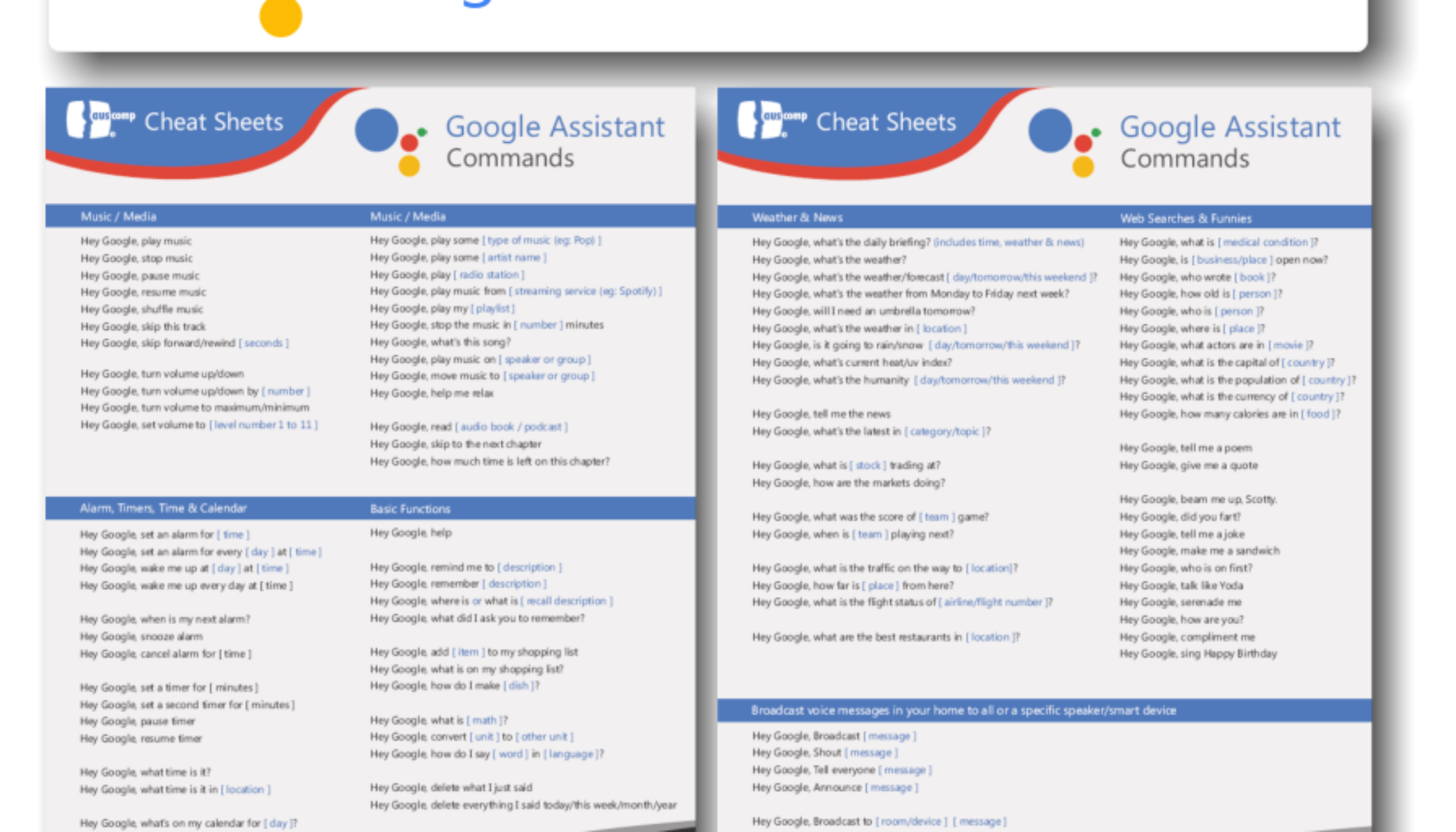 CheatSheet – Auscomp.com News